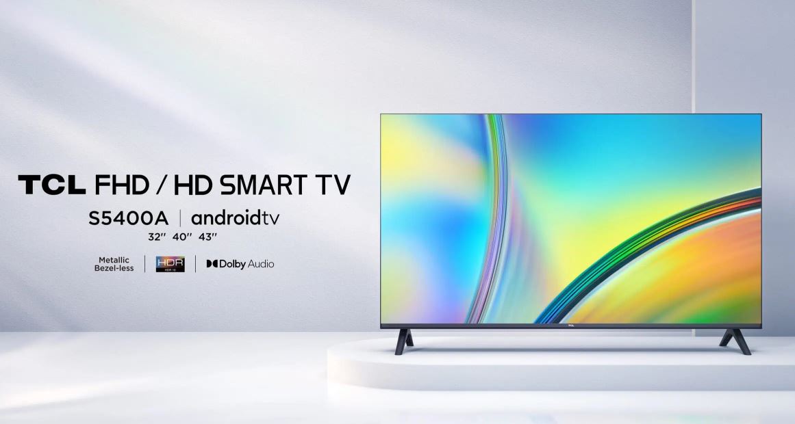 TCL 43″ Full HD Bezel-less Android Smart HDR Television (2024 ...